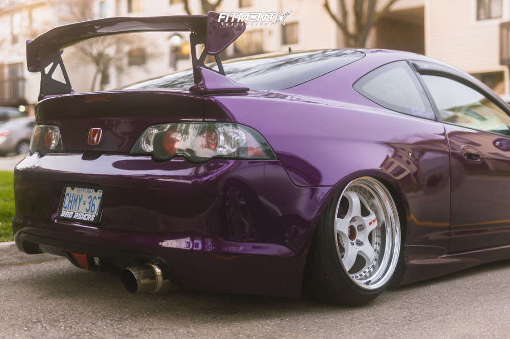 2002 Acura RSX Base with 18x9.5 Work Meister S1 3p and Sailun 215x35 on ...