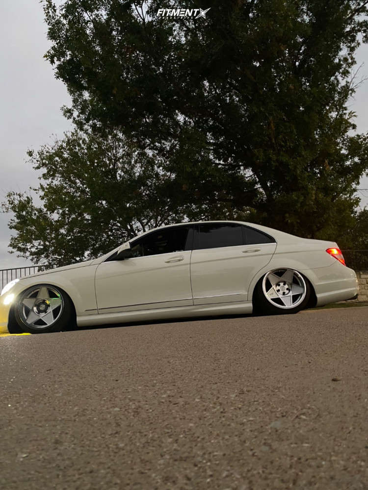 2009 Mercedes-Benz C300 4Matic Sport with 18x8.5 3SDM 0.05 and ...