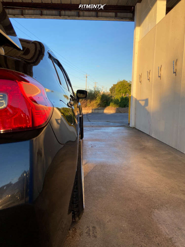 2016 Subaru WRX STI Base with 18x9.5 Kansei Roku and Kumho 225x40 on ...