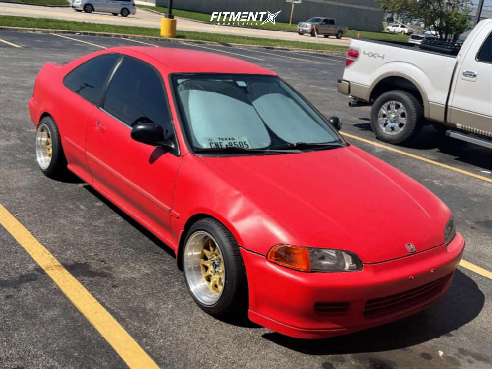 1994 Honda Civic DX with 15x8 MST Mt11 and Toyo Tires 195x45 on ...