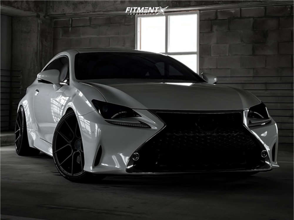 2015 Lexus RC350 F Sport with 20x9.5 Ferrada F8-fr8 and Falken 235x30 ...