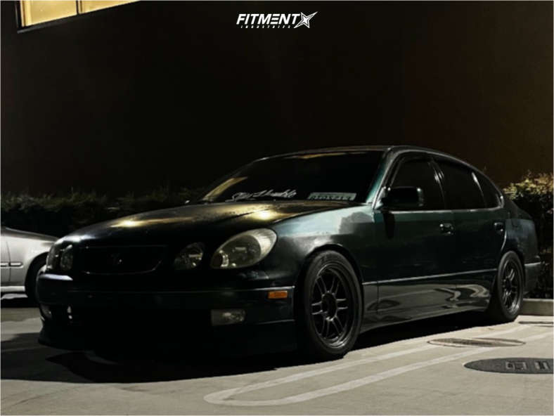 2000 Lexus GS300 4dr Sedan with 17x9 Enkei Rp01 and Bridgestone 255x40 ...