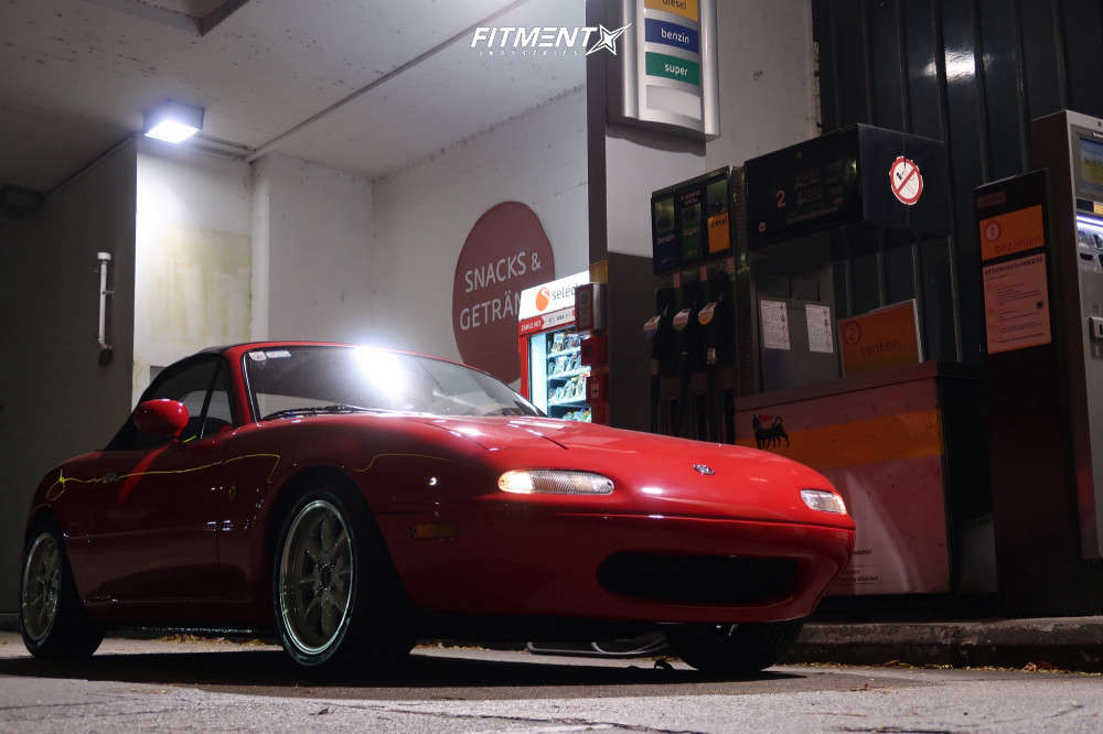 1994 Mazda Miata Base with 15x7 Maxilite Minilite and Yokohama 195x50 ...
