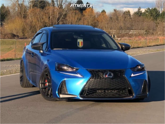 2018 Lexus IS300 Base with 19x8.5 Work Emotion Cr Kiwami and Toyo Tires ...