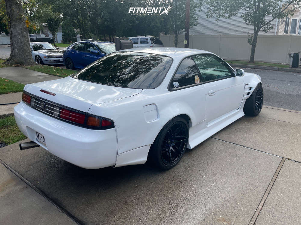 1995 Nissan 240SX Base with 17x9 Cosmis Racing Mrii and Federal 235x40 ...
