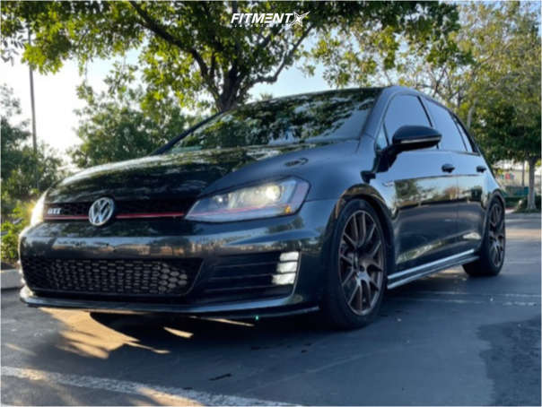 2016 Volkswagen GTI SE with 18x8 Neuspeed Rse12 and Pirelli 235x40 on ...