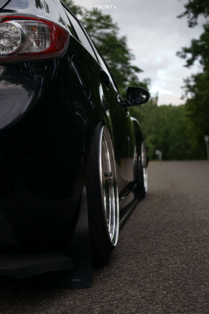 2013 Mazda 3 Mazdaspeed with 18x9 VIP Modular Vx110 and Firestone ...