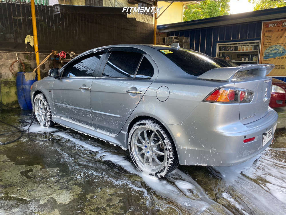 2015 Mitsubishi Lancer GT with 18x8.5 Rota Fighter and Continental ...