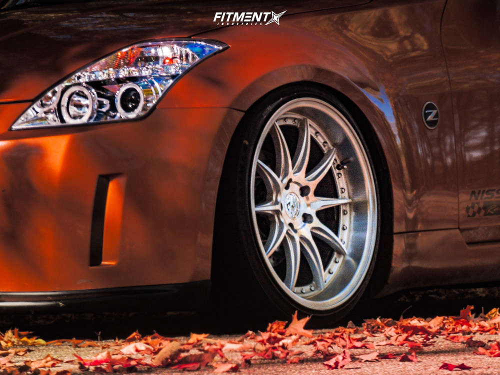 2007 Nissan 350Z Enthusiast with 19x9.5 Aodhan Ds07 and Ironman 235x35 ...