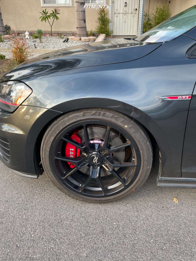 2017 Volkswagen GTI Sport with 18x9 Neuspeed RSE10 and Falken 245x40 on ...
