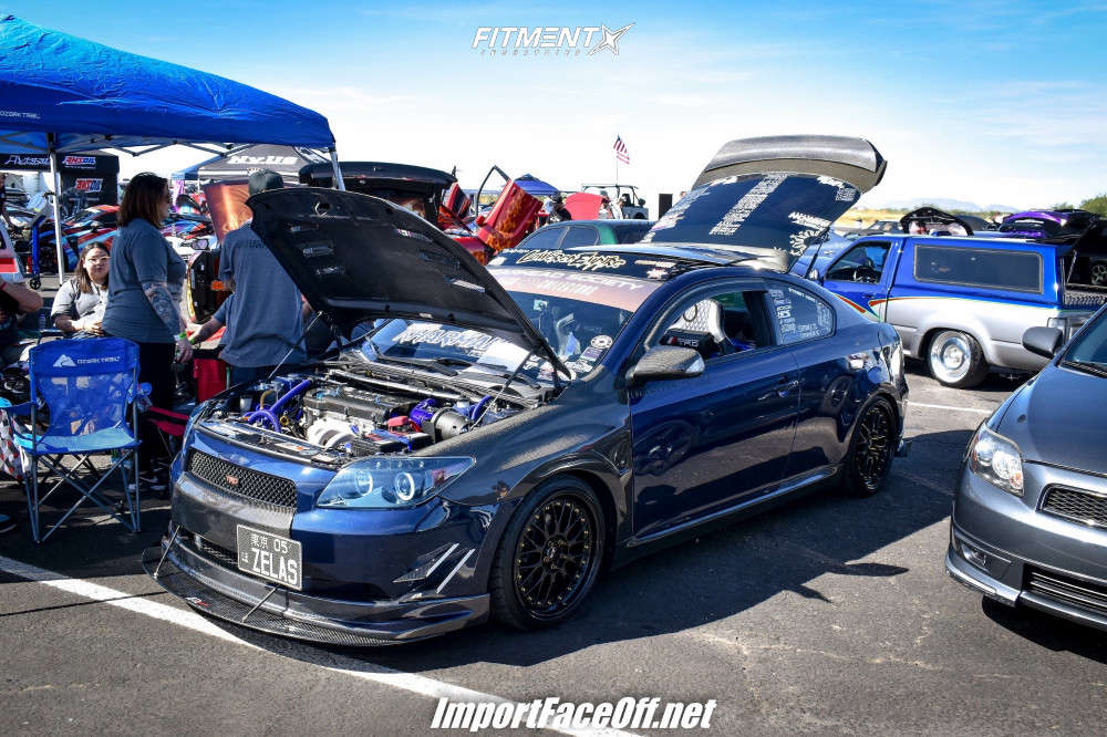 2005 Scion TC Base with 18x8.5 XXR 521 and Nitto 215x35 on Coilovers ...