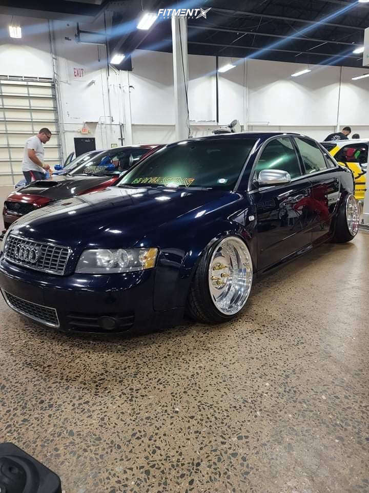 2004 Audi S4 Base with 18x11 VSP Class 2 and Lionhart 225x40 on Air ...