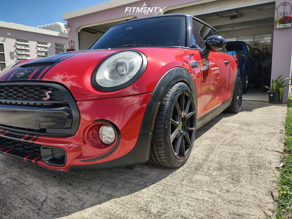 2014 Mini Cooper S with 18x8.5 TSW Chrono and Petlas 225x40 on ...