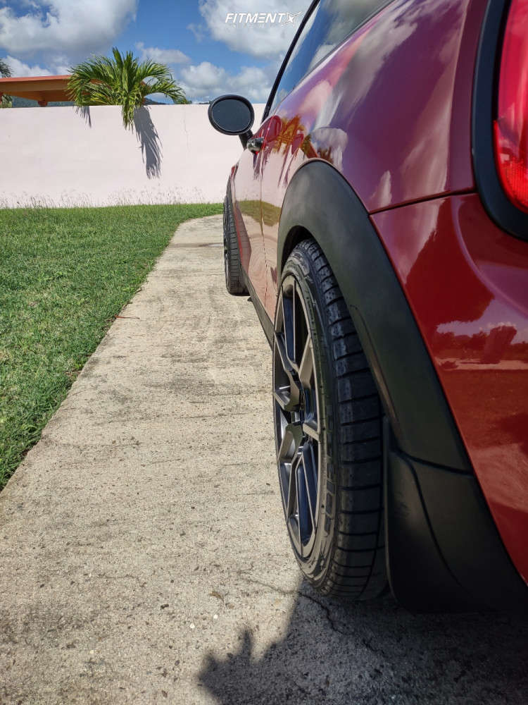 2014 Mini Cooper S with 18x8.5 TSW Chrono and Petlas 225x40 on ...