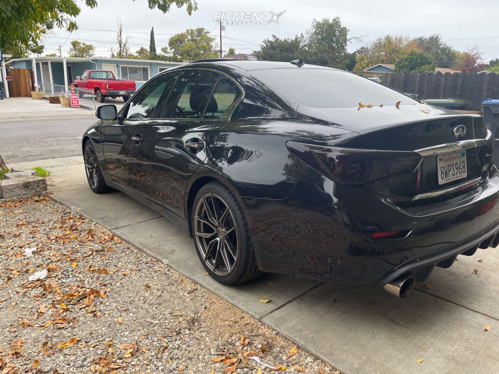 2015 INFINITI Q50 Base with 19x8.5 XXR 559 and Achilles 245x40 on Stock ...