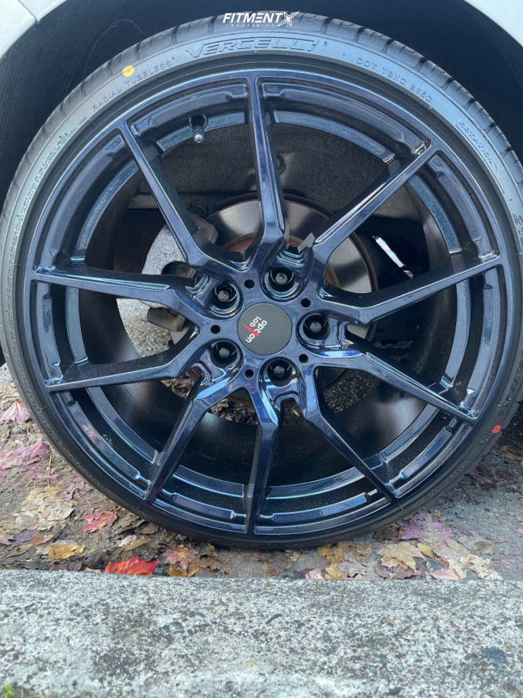 2013 Hyundai Veloster Turbo with 18x8.5 Option Lab R716 and Vercelli ...