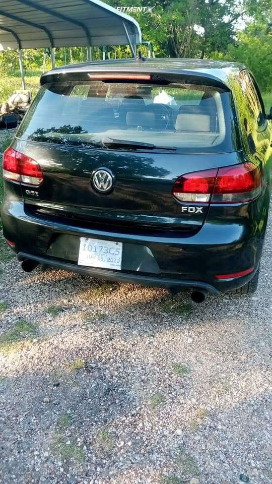 2012 Volkswagen GTI Base with 18x8 OEM Wheels Atlas and Apollo 225x40 ...