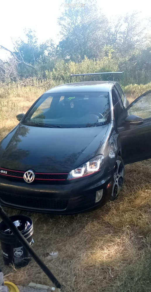 2012 Volkswagen GTI Base with 18x8 OEM Wheels Atlas and Apollo 225x40 ...