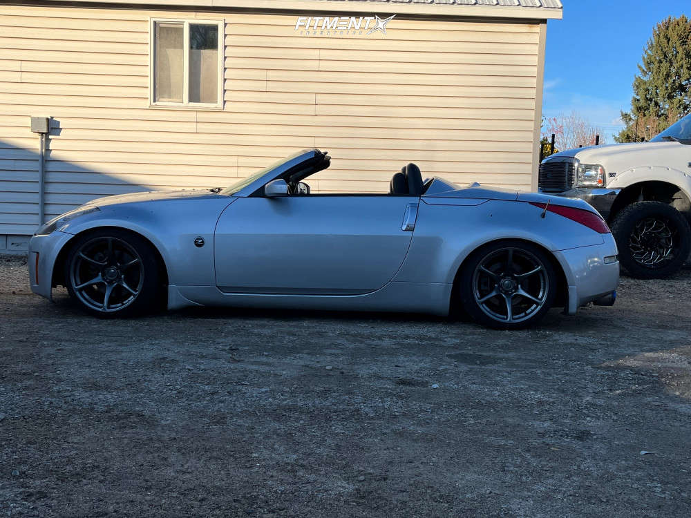 2007 Nissan 350Z Grand Touring with 18x10.5 Kansei Tandem and Hankook ...
