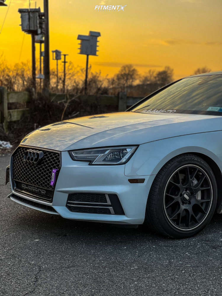 2017 Audi A4 Quattro Premium with 18x8.5 BBS Chr and Pirelli 245x40 on ...