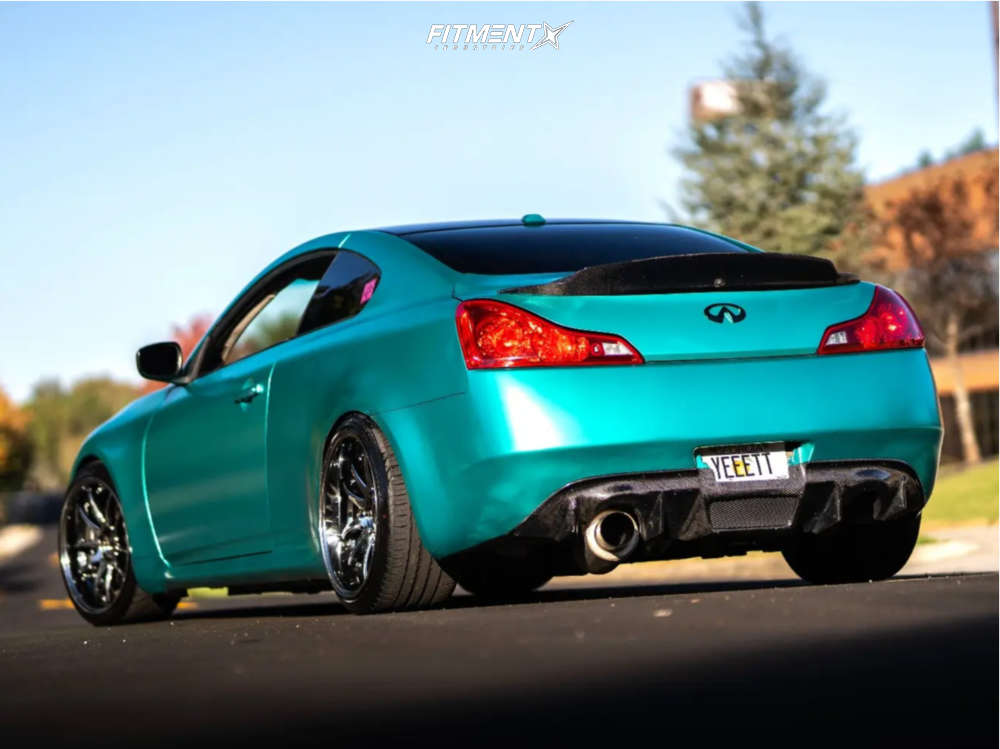 2008 INFINITI G37 Sport with 19x9.5 Aodhan Ds07 and Federal 255x35 on ...