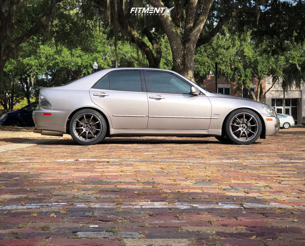 2004 Lexus IS300 Base with 18x8.5 Enkei Pf09 and Michelin 225x40 on ...