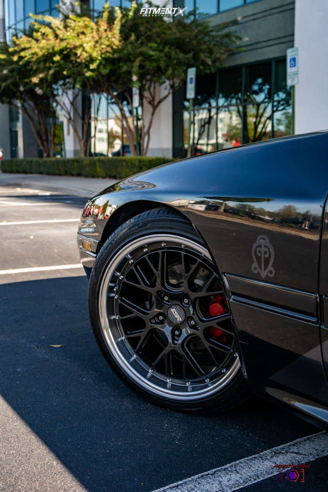 1989 Mazda RX-7 Turbo with 18x8.5 ESR Cs11 and Hankook 225x40 on ...