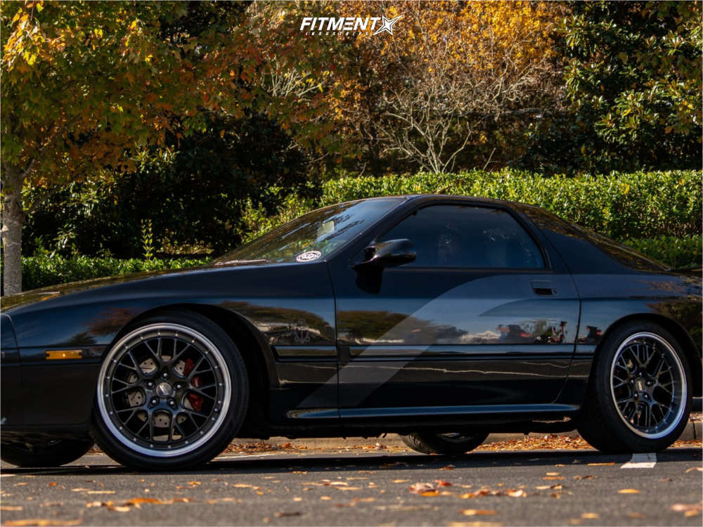 1989 Mazda RX-7 Turbo with 18x8.5 ESR Cs11 and Hankook 225x40 on ...