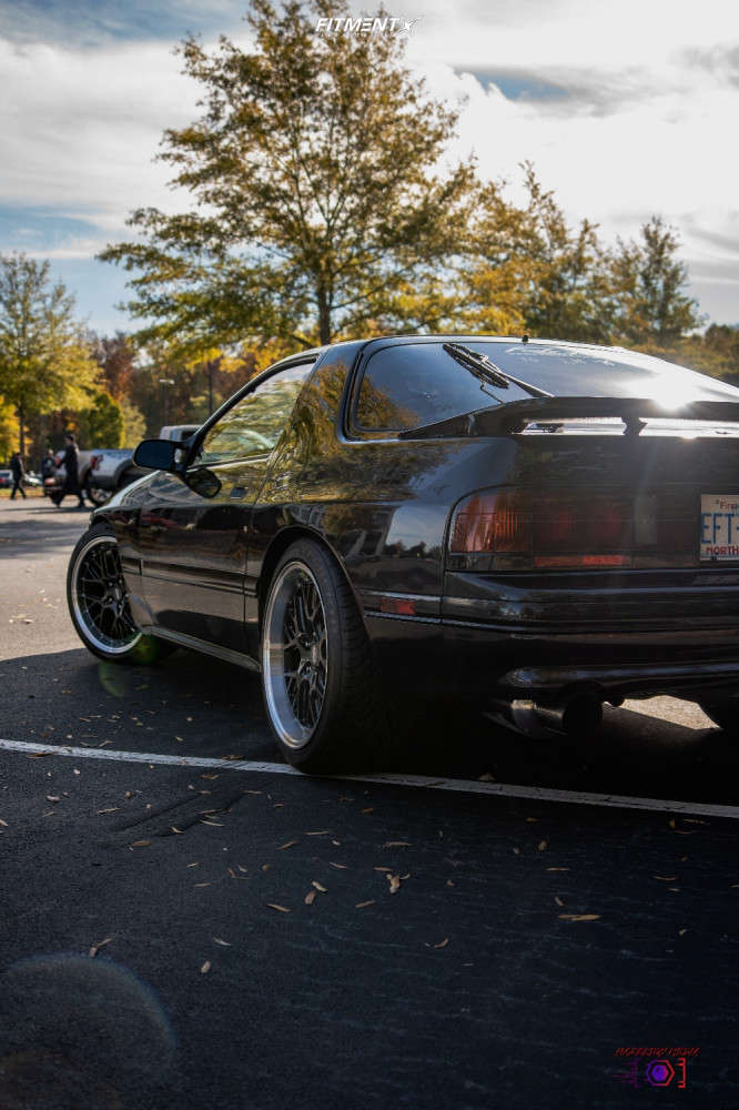1989 Mazda RX-7 Turbo with 18x8.5 ESR Cs11 and Hankook 225x40 on ...