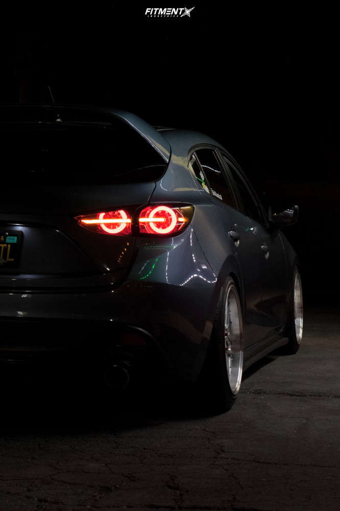 2016 Mazda 3 Sport GS with 18x9.5 ESR Cs15 and Kumho 235x40 on ...