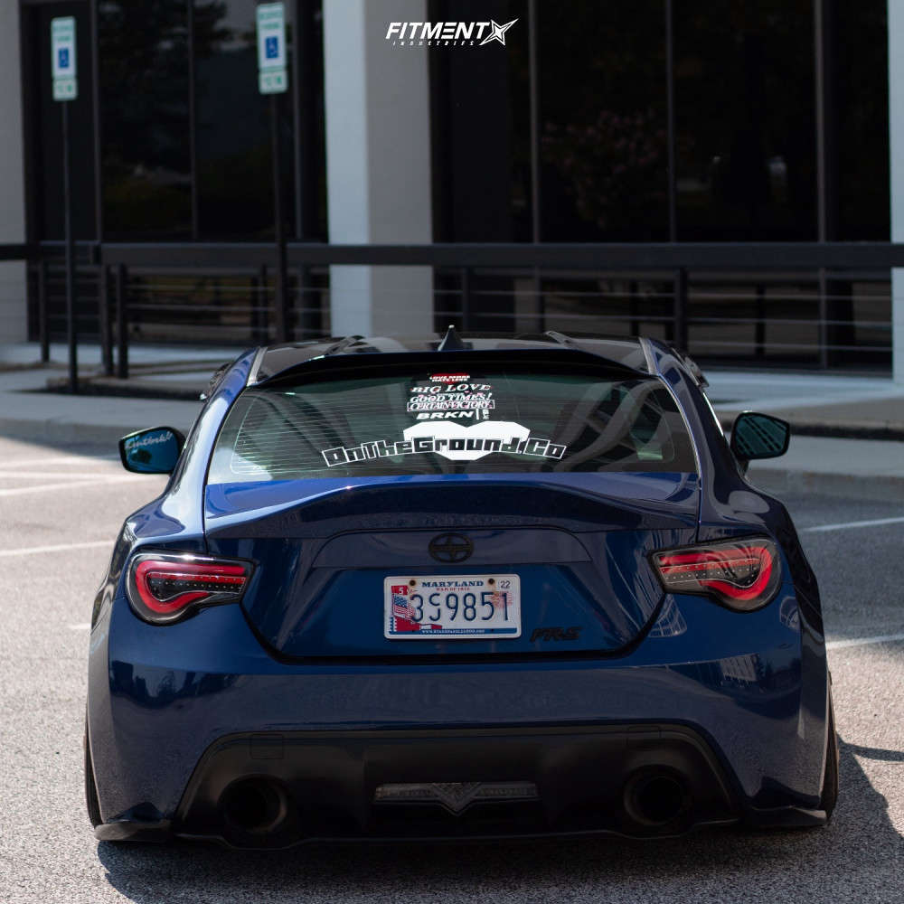 2013 Scion FR-S Base with 18x9 Cosmis Racing Mr7 and Nitto 215x35 on ...