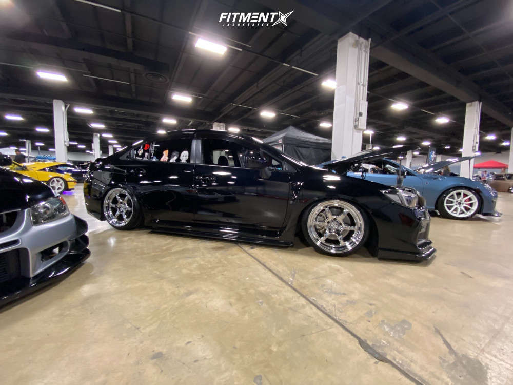 2018 Subaru WRX Premium with 18x9.5 Kansei Roku and Petlas 225x35 on ...