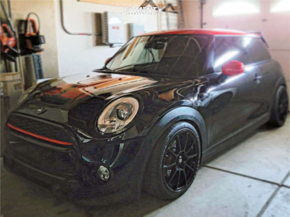 2014 Mini Cooper S with 17x7.5 Sparco Assetto Gara and Atlas 205x45 on ...