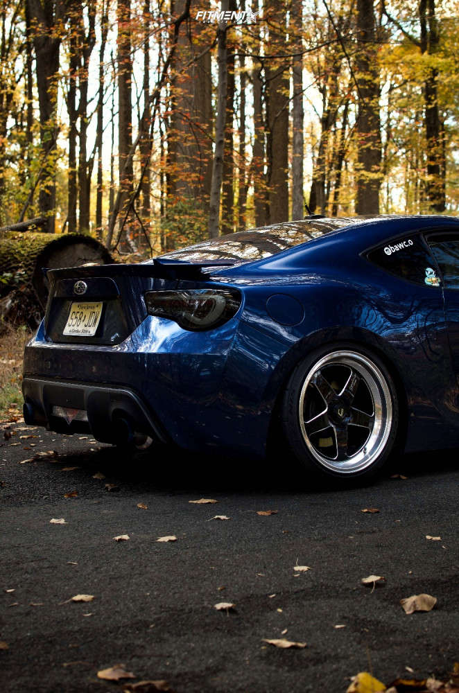 2013 Subaru BRZ Premium with 18x9 Cosmis Racing Xt-005r and Falken ...
