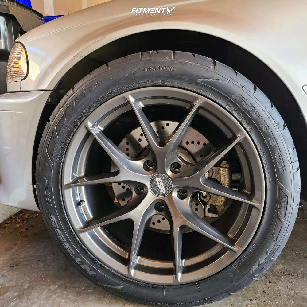 2002 BMW 330Ci Base with 18x9.5 ESR Forged Rf2 and Nitto 275x40 on ...