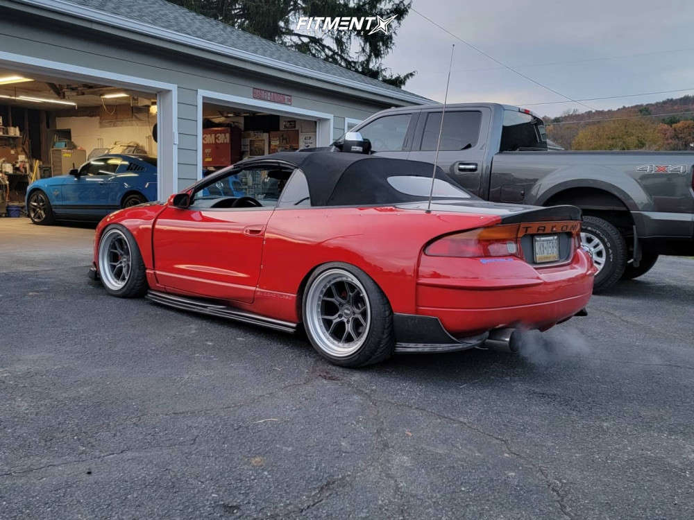 1999 Mitsubishi Eclipse Spyder GST with 18x10.5 ESR Cs2 and Federal ...