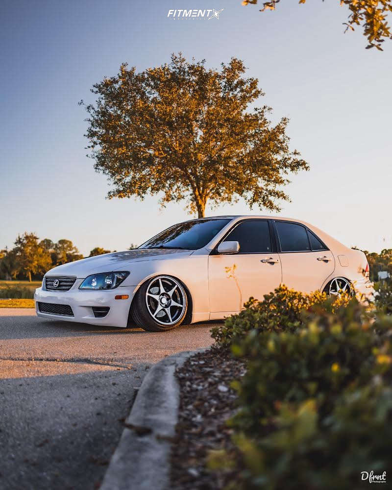 2002 Lexus IS300 Base with 17x9 Stage Wheels Knight and Continental ...