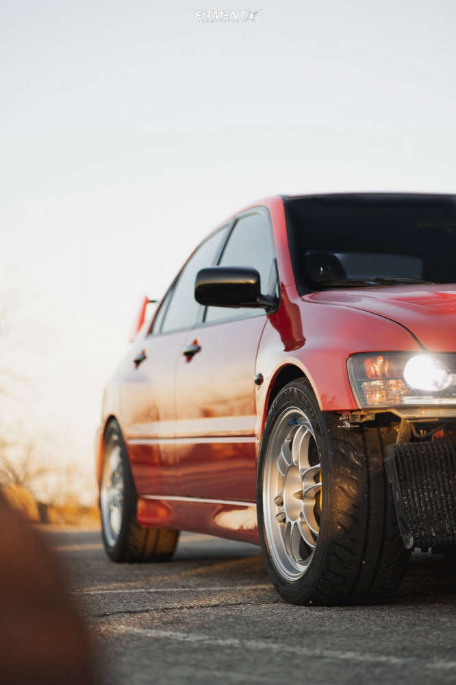 2005 Mitsubishi Lancer Evolution MR with 17x8.5 Enkei Rpf1 and ...