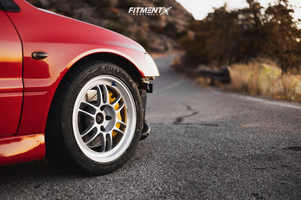 2005 Mitsubishi Lancer Evolution MR with 17x8.5 Enkei Rpf1 and ...