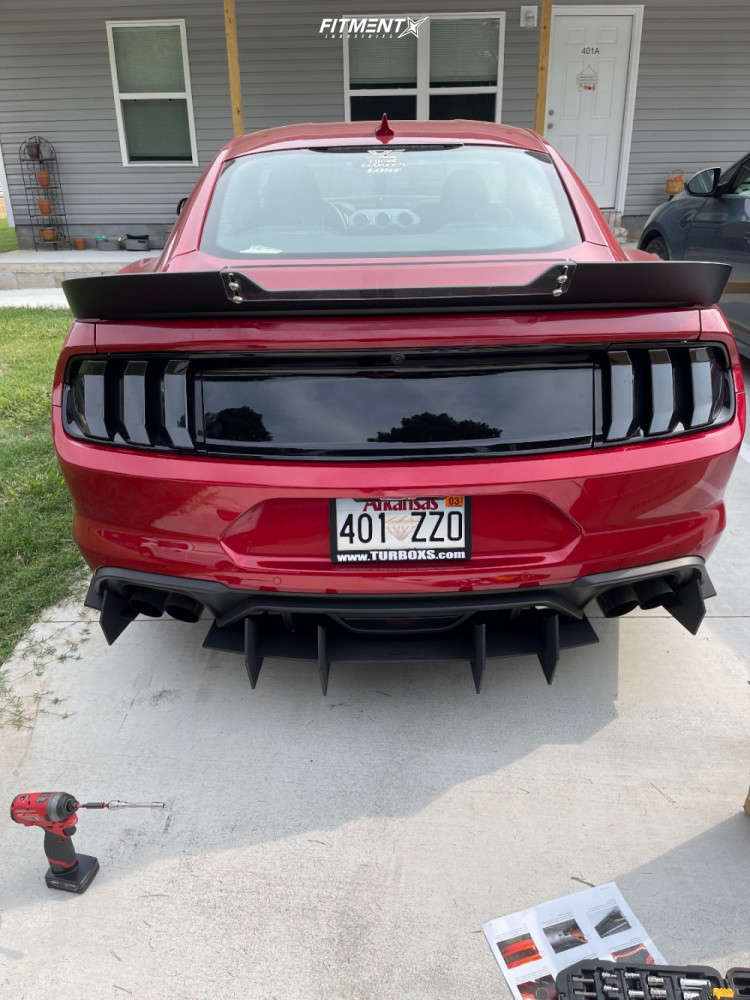 2020 Ford Mustang EcoBoost with 19x9.5 ESR Cs8 and Ohtsu 275x30 on ...