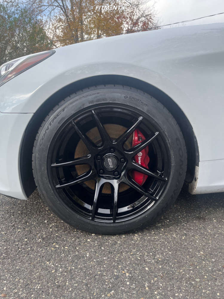 2016 Hyundai Genesis Coupe 3.8 Ultimate with 18x9.5 ESR Cs8 and ...