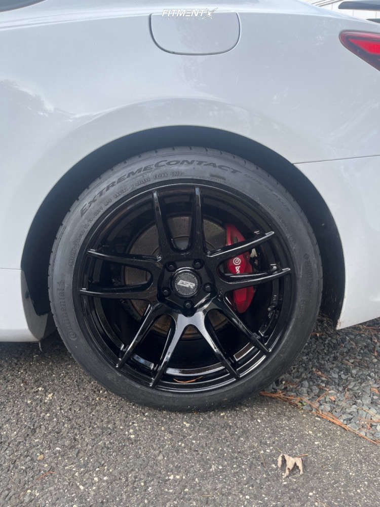 2016 Hyundai Genesis Coupe 3.8 Ultimate with 18x9.5 ESR Cs8 and ...