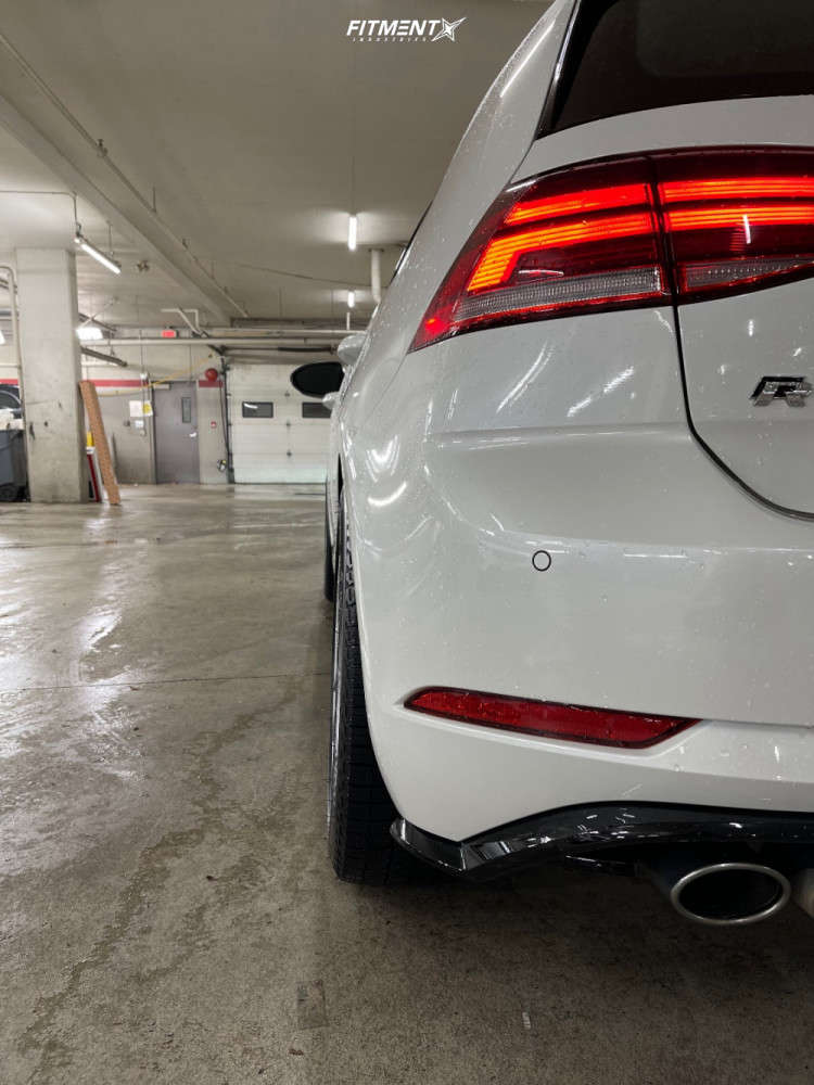 2019 Volkswagen Golf R Base with 18x8 OEM Wheels Style 619 and Michelin ...