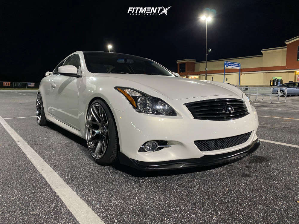 2013 INFINITI G37 Journey with 19x10.5 ESR Rf1 and Yokohama 265x35 on Coilovers | 1958315 ...
