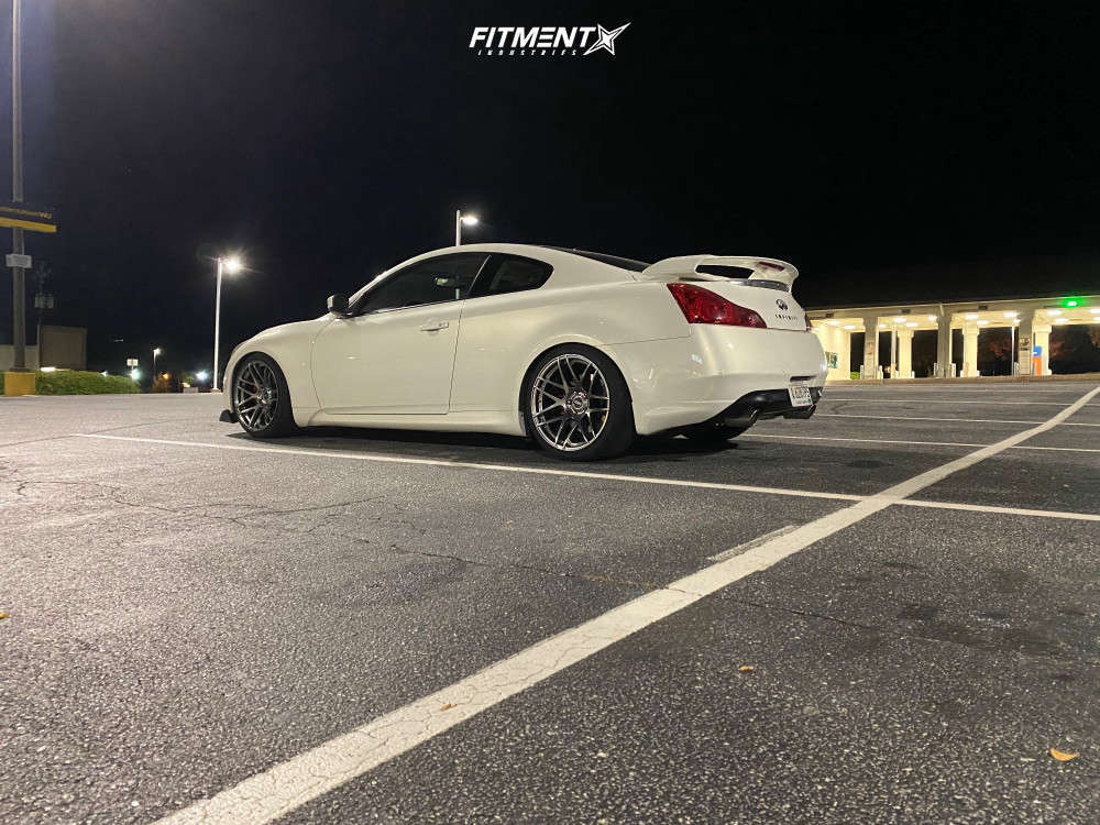 2013 INFINITI G37 Journey with 19x10.5 ESR Rf1 and Yokohama 265x35 on Coilovers | 1958315 ...