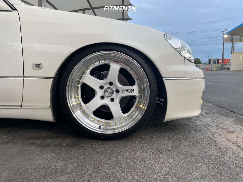 1997 Lexus GS300 Base with 19x9.5 Work Meister S1 3p and Altenzo 235x40 ...