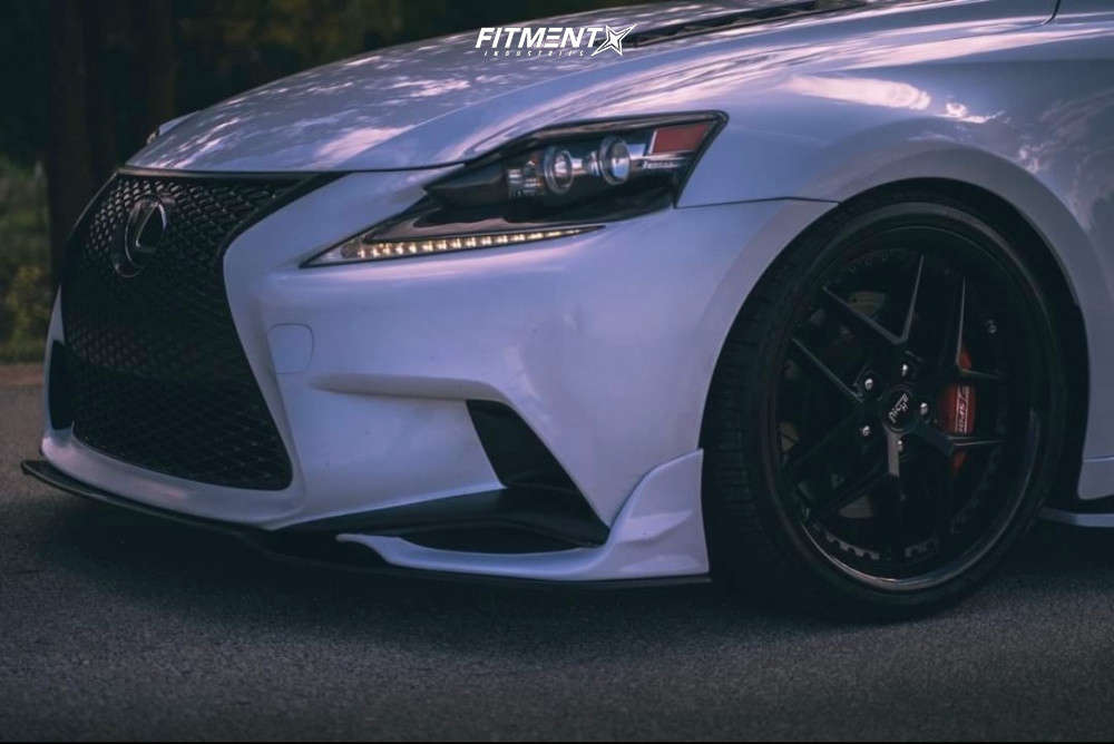 2014 Lexus IS350 F Sport with 19x8.5 Niche Vice and Toyo Tires 275x30 ...