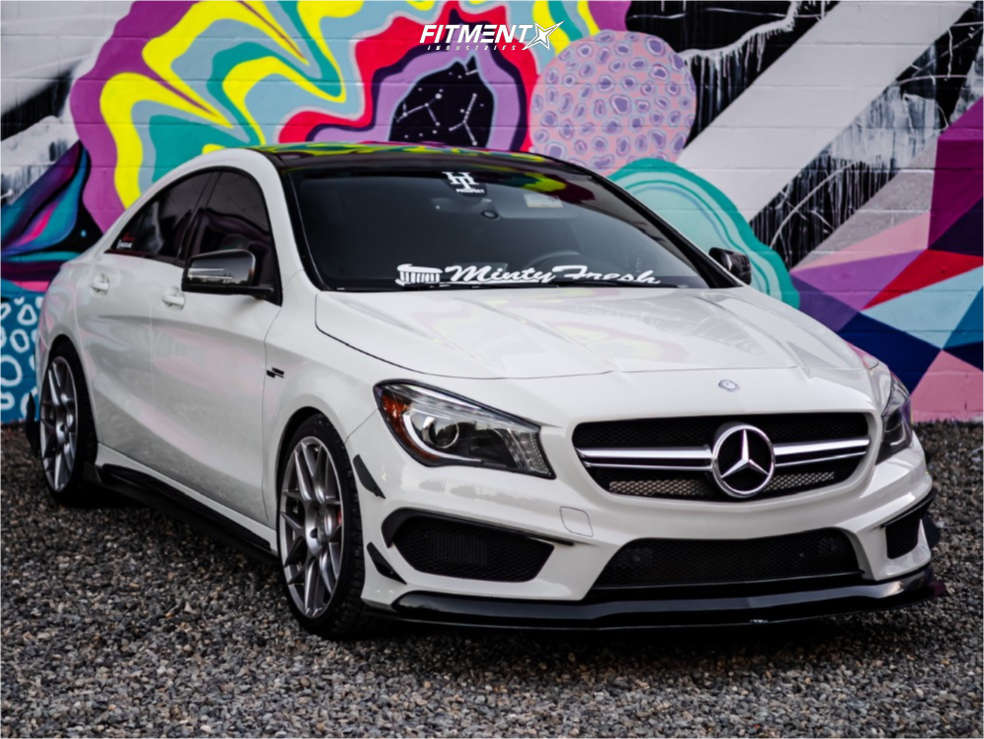2014 Mercedes-Benz CLA45 AMG 4Matic with 19x8.5 HRE Ff01 and Pirelli ...