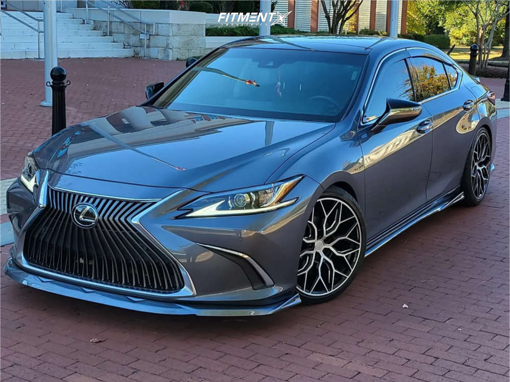 2020 Lexus ES350 Ultra Luxury with 20x9 Vossen Hf2 and Vercelli 255x35 ...