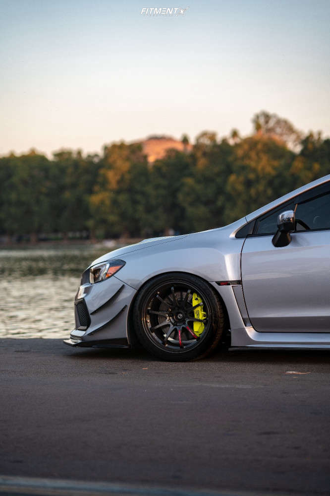 2019 Subaru WRX STI Limited with 18x9.5 Volk Ce28 and Federal 265x35 on ...
